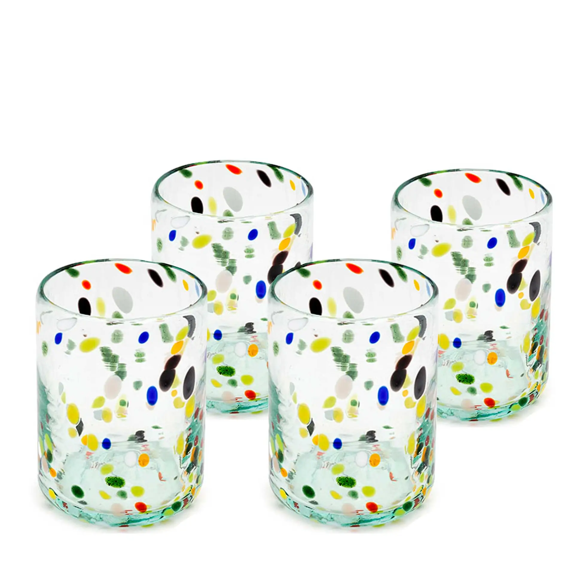 Set 4 Glasses Confeti Multicolor - Craft Islands - Lafiore